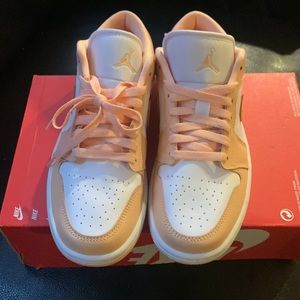 Jordan | Shoes | Air Jordan Peach Low Top | Poshmark